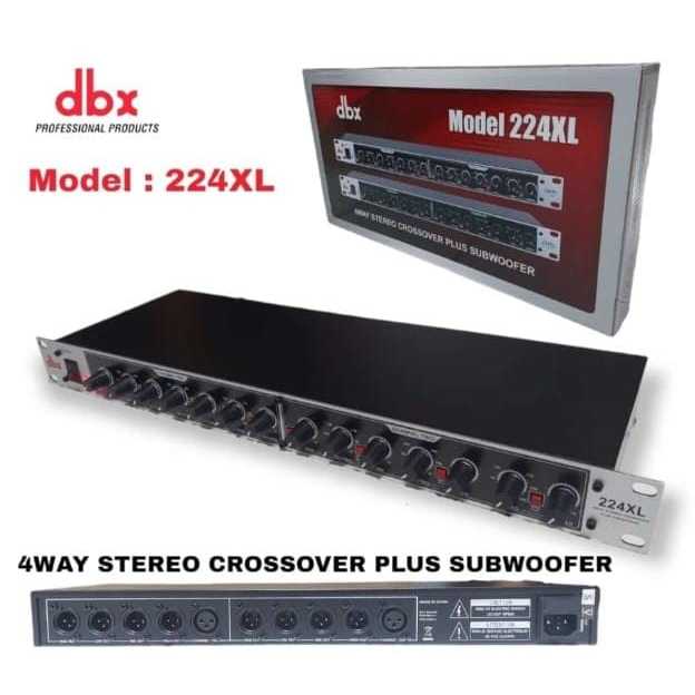 Jual Crossover DBX MODEL 224 XL 4 way + Subwoofer komponen IC Macro & Micro | Shopee Indonesia