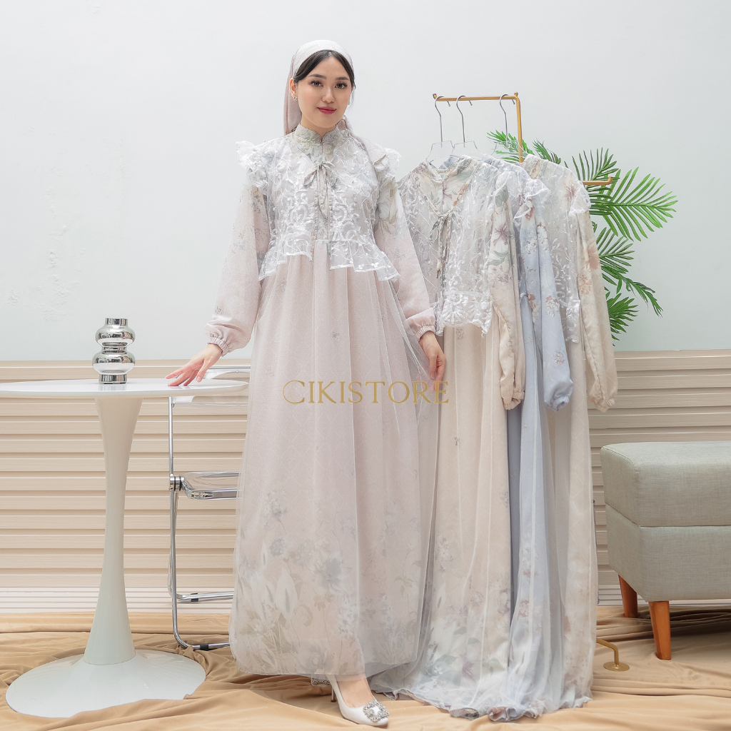 Jual Cikistore - Aurora Gamis Dress Wanita | Shopee Indonesia
