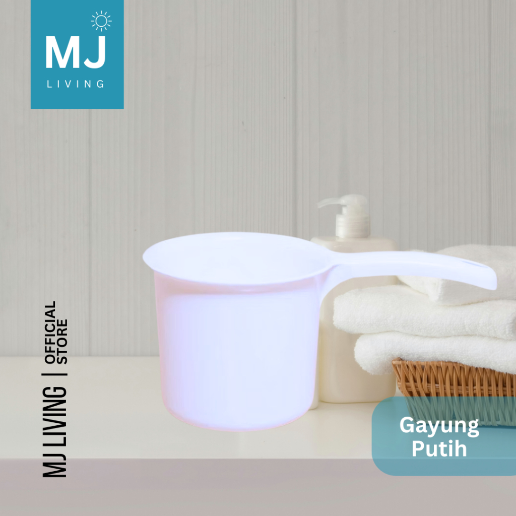 Jual Gayung Mandi Plastik Warna Putih – Desain Minimalis dan Tahan Lama ...