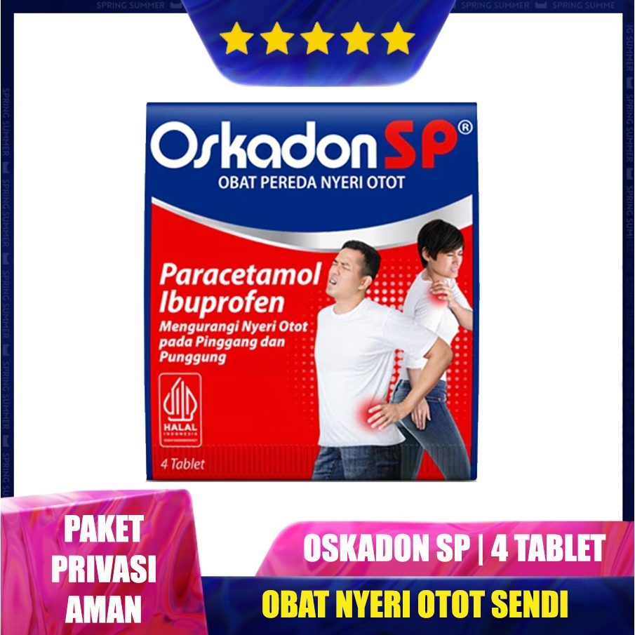 Jual Oskadon SP Paracetamol dan Ibuprofen Obat Nyeri Otot dan Sendi ...