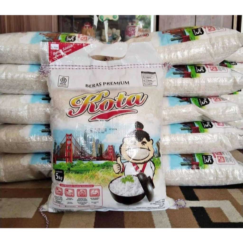 Jual beras kota lima kilo gram | Shopee Indonesia