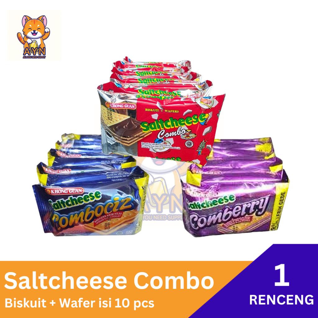 Jual Saltcheese Combo / Combociz / Comberry [ 1 renceng isi 10 pcs ...