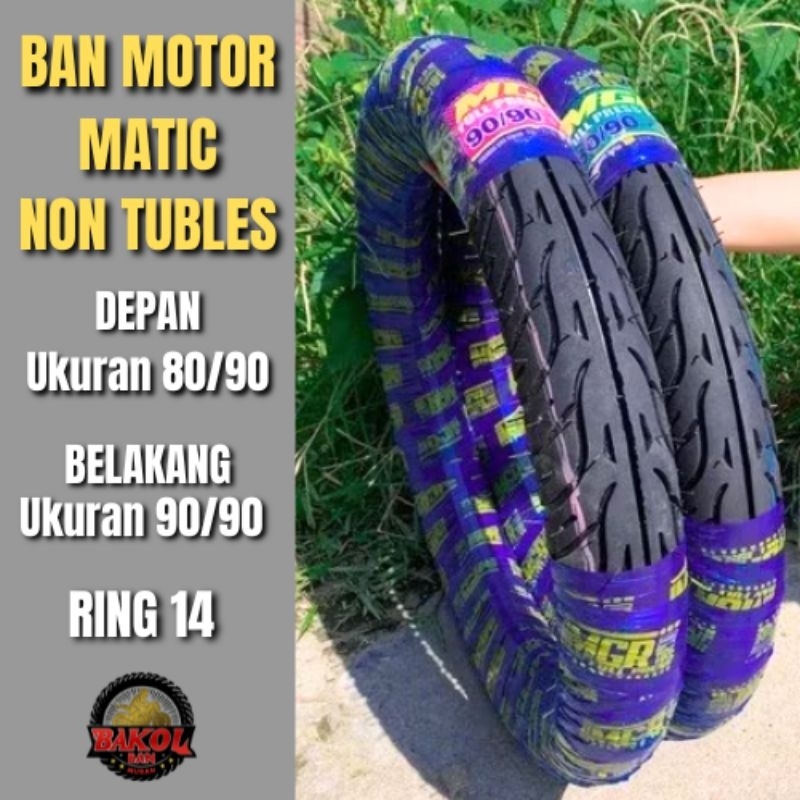 Jual Promo Ban Motor Luar Matic (Non Tubles) Beat Vario Mio Spacy ...