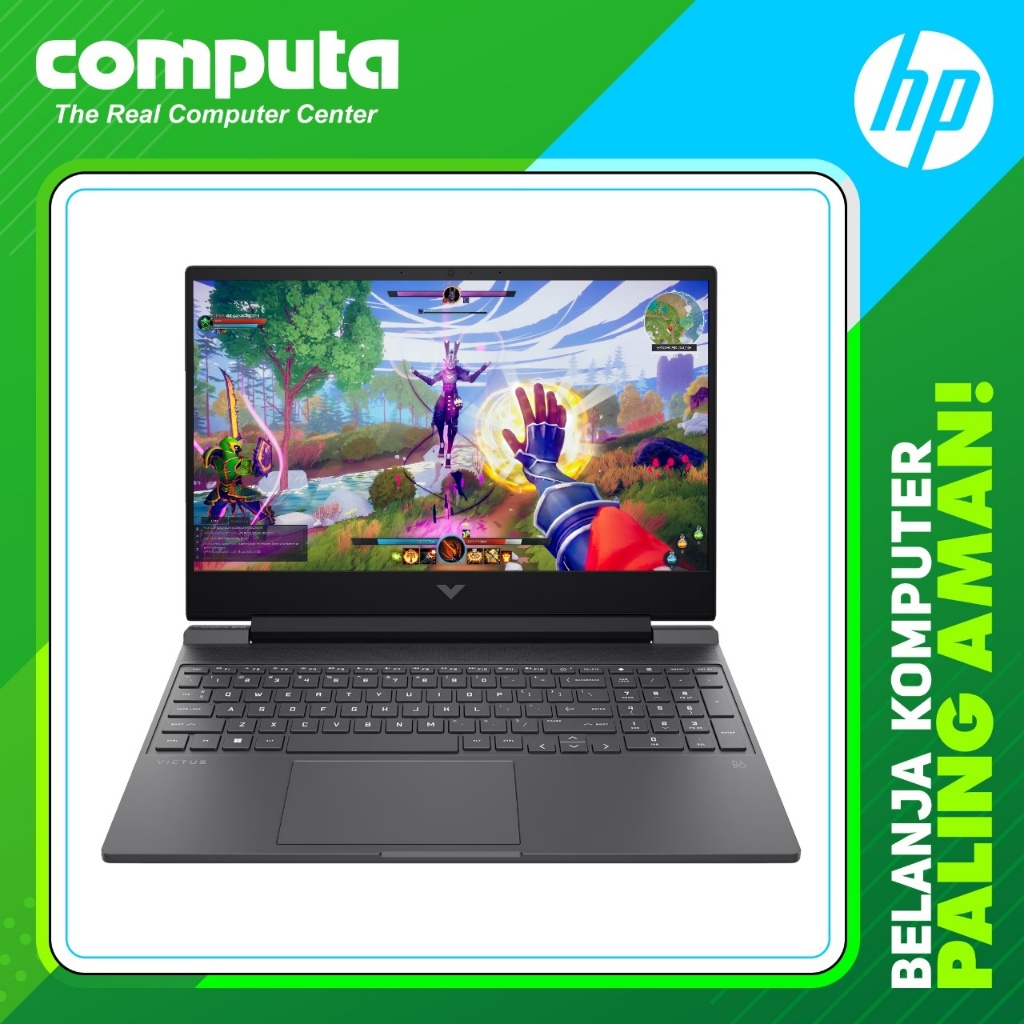 Jual HP Victus 15-fb2777AX AMD Ryzen 5 8645HS 8GB 512GB RTX 3050 15.6 ...
