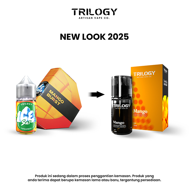 Jual TRILOGY ICE MANGO | LIQUID FRUITY | Shopee Indonesia