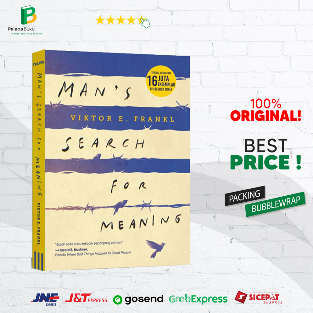 Jual Buku Mans Search For Meaning - Viktor E. Frankl Soft Cover(NOURA ...