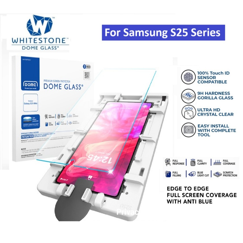 Jual Whitestone Dome UV Tempered Glass For Samsung Galaxy S25 Ultra S25 ...