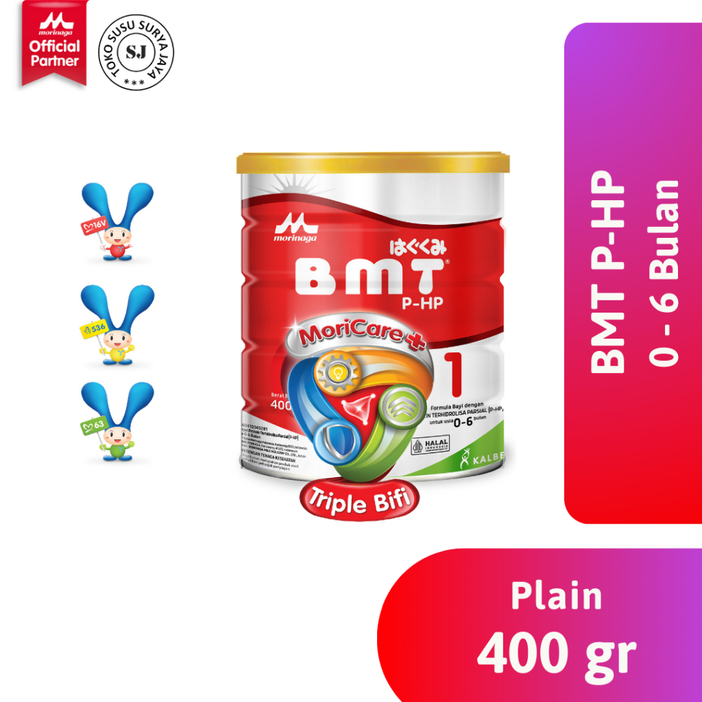 Jual Morinaga BMT PHP Formula Bayi Usia 0-6 Bulan 400g | Shopee Indonesia