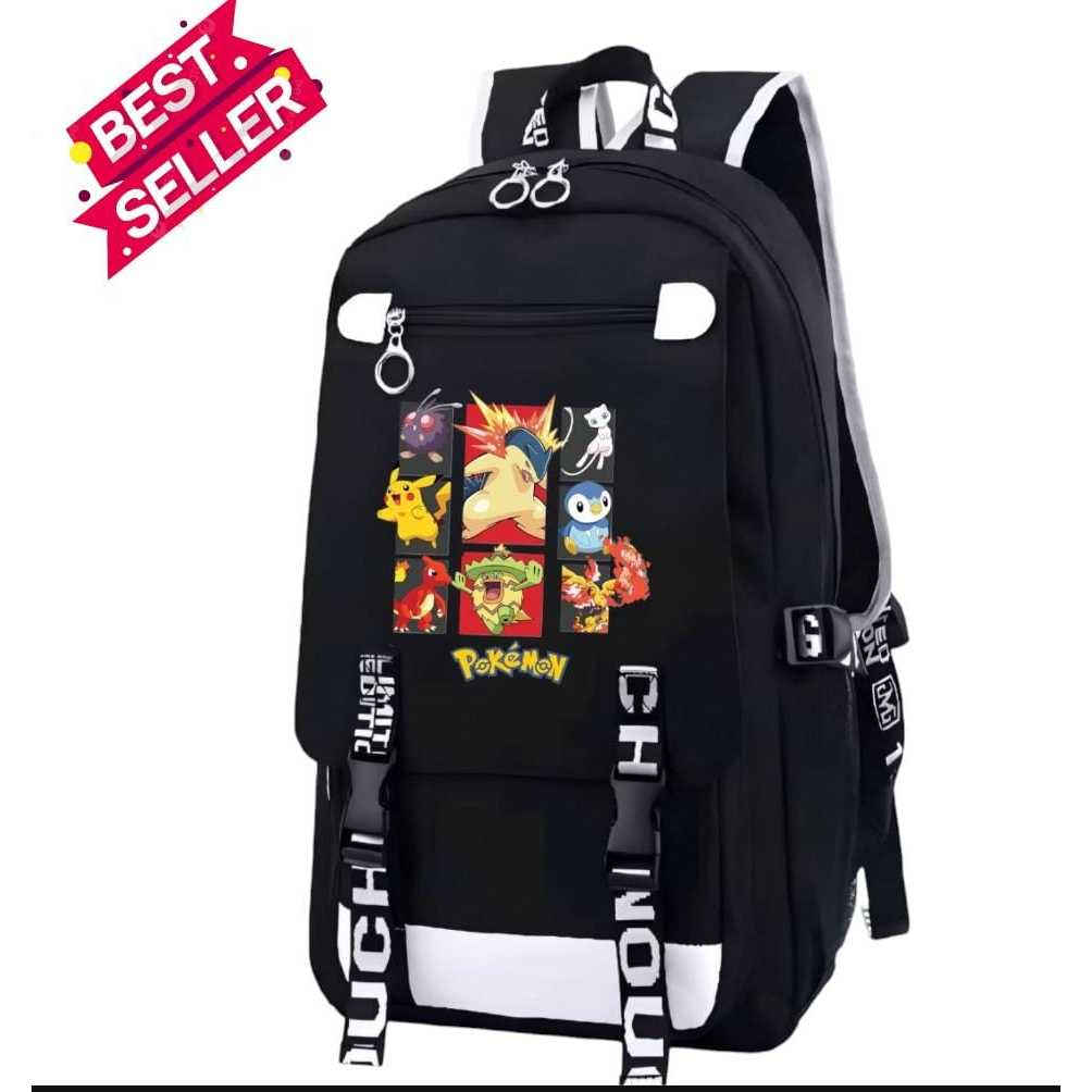 Jual RANSEL SEKOLAH ANAK KARAKTER POKEMON - TAS SEKOLAH ANAK CEWEK ...
