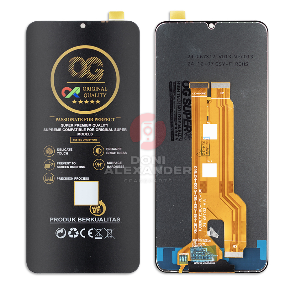 Jual LCD TOUCHSCREEN REALME C63 4G RMX3939 / REALME NOTE 60 COMPLETE ...