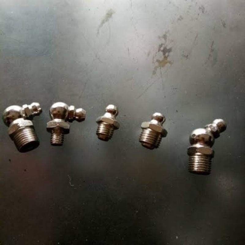 Jual ( 10 MM ) NIPPLE GREASE - NIPLE NEPLE GRIS - NEPEL GEMUK STEMPET ...
