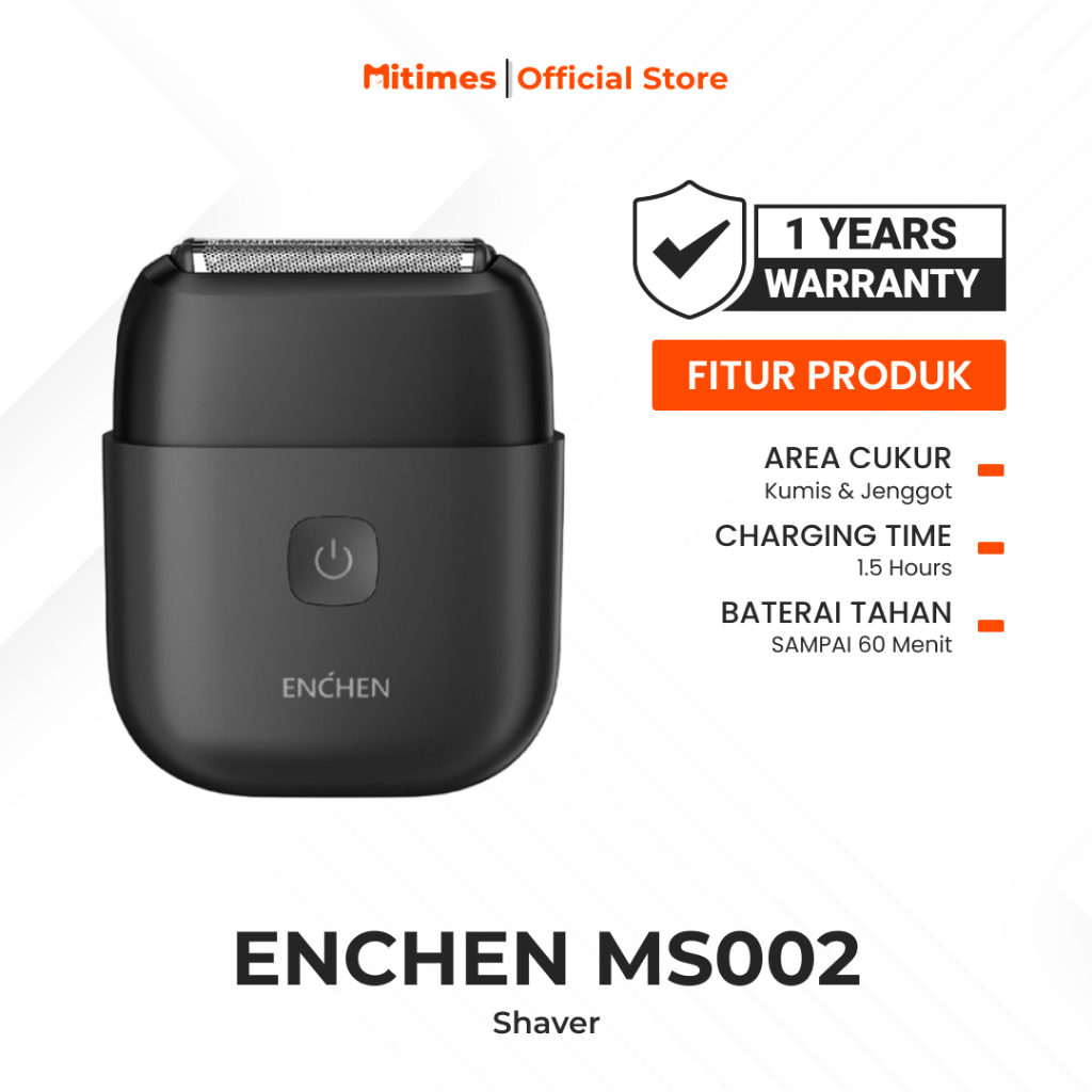Jual Enchen MS002 Shaver Alat Cukur Jenggot Kumis Elektrik Waterproof Portable | Shopee Indonesia