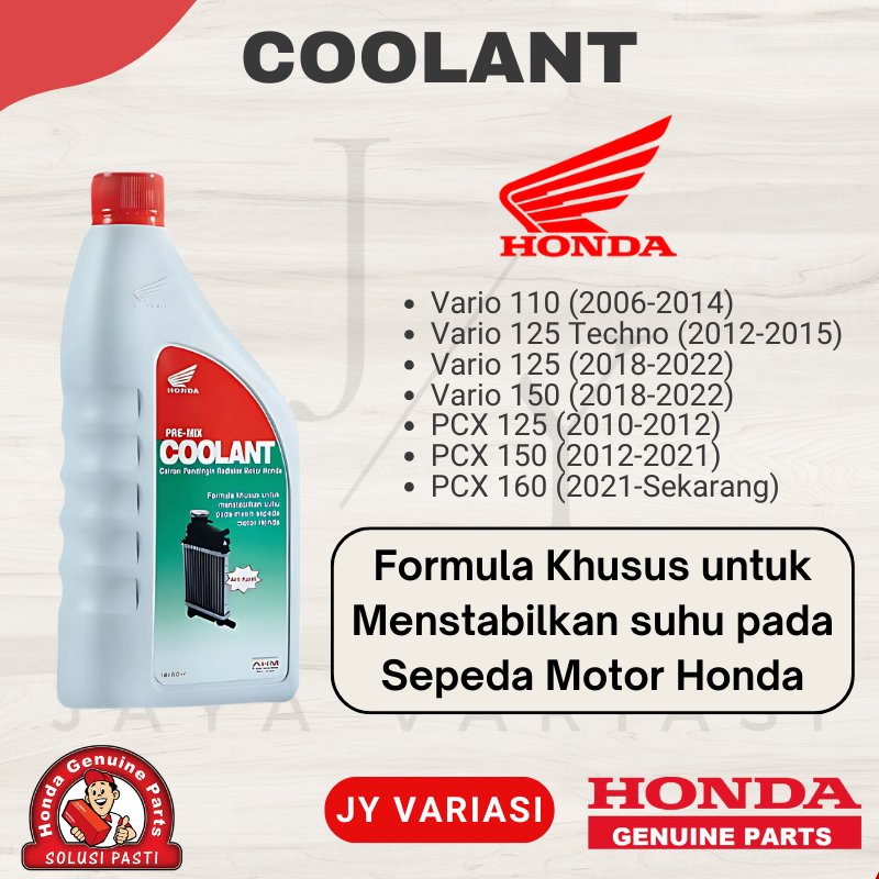 Jual Air Radiator Cooler Pendingin Mesin AHM HONDA Coolant Motor PCX ...