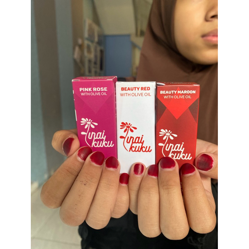 Jual (PROMO) INAI KUKU MUSLIMAH HALAL OROGINAL exp.2027 Inai kuku Original // ORI 100% ...