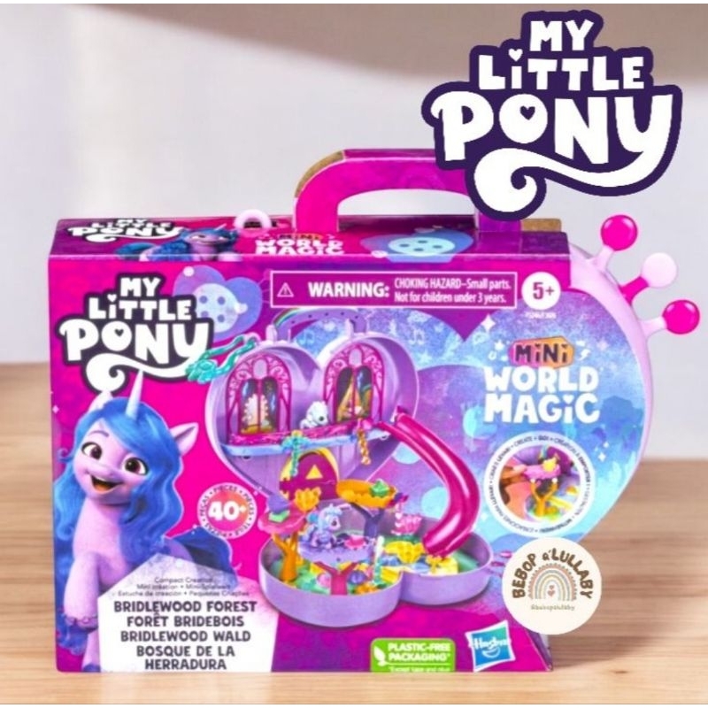 Jual MY LITTLE PONY MINI WORLD BRIDLEWOOD FOREST MAGIC CRITTER CORNER ORIGINAL HASBRO MAINAN ...