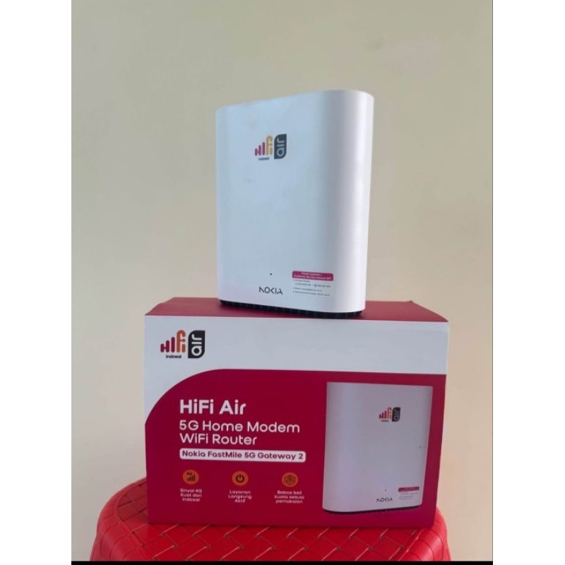 Jual IndoSat HiFi Air Modem Router WiFi Nokia FastMile 5G Gateway 2 | Shopee Indonesia