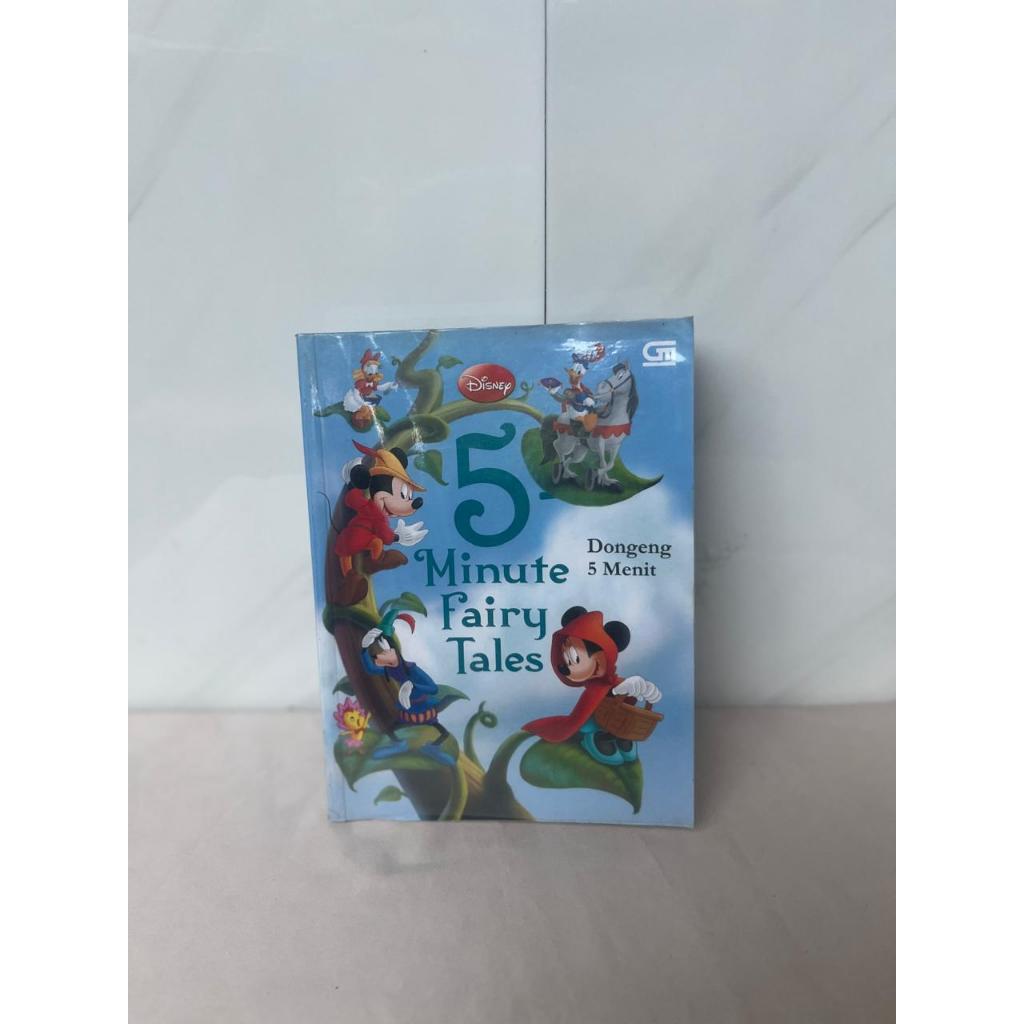 Jual Buku 5 Minute Fairy Tales Disney - Buku Cerita Anak -Anak | Shopee ...