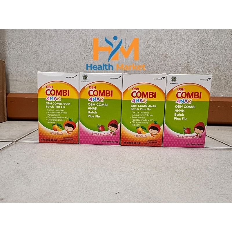 Jual OBH Combi Anak Batuk + Flu 60ml | Shopee Indonesia