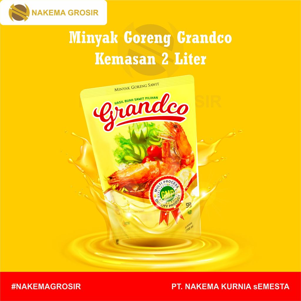 Jual MINYAK GORENG GRANDCO 2 LITER | Shopee Indonesia