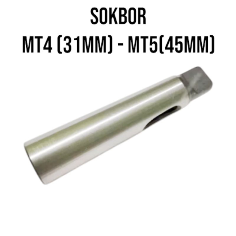 Jual Sokbor taper shank MT4 jadi MT5 sambungan twist drills cones ...
