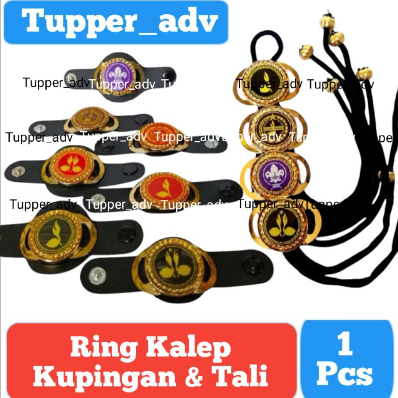 Jual Ring Hasduk Kalep Kupingan & Tali Fiber Pramuka / Kolong Ring ...