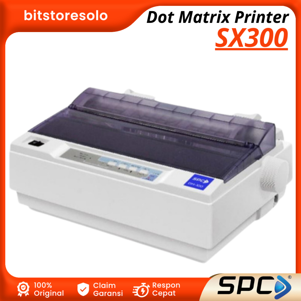 Jual Printer Dot Matrix SPC SX300 SX 300 9 Pin Impact Dot Matrix ...