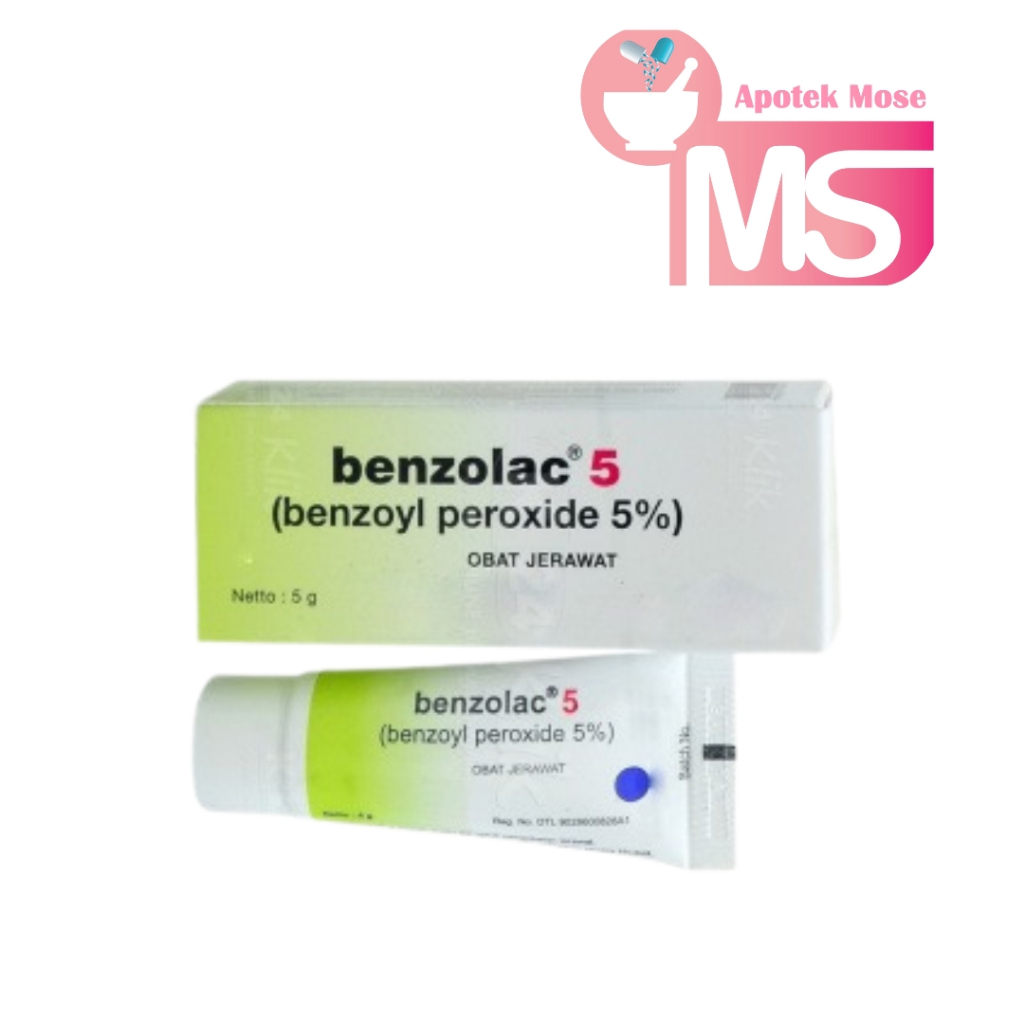 Jual BENZOLAC 5% GEL 5 G - Kulit | Shopee Indonesia