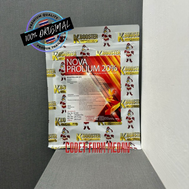 Jual Kbooster Nova Prolium 20% | Shopee Indonesia