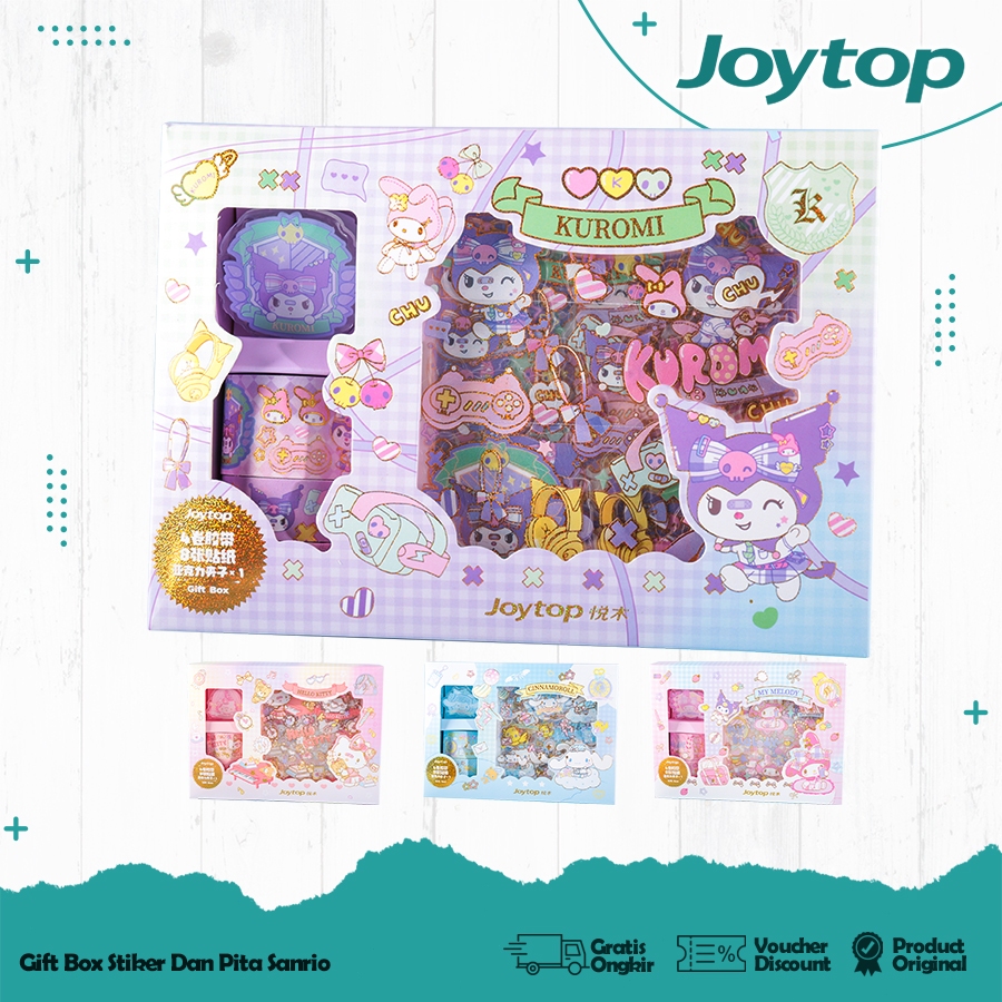 Jual JOYTOP Gift Box Tape & Stiker Motif Lucu Colorfull | Shopee Indonesia