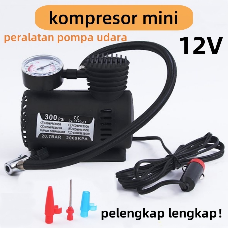 Jual Kompresor Udara Mini / Kompresor Pompa Udara Ban Mobil Pompa Udara ...