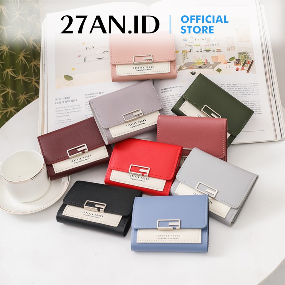 Jual ( 27AN.ID ) Dompet Lipat Wanita D-665 Dompet Lipat Photograph Multifungsi Dompet Fashion ...