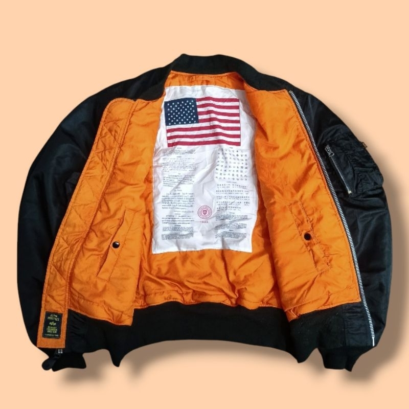Jual Alpha Industries Limited Edition MA-1 Bomber Jacket Reversible ...