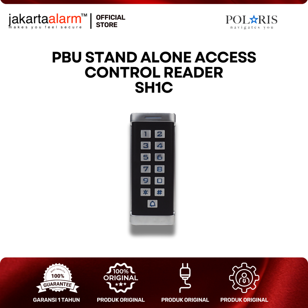 Jual PBU Stand Alone Access Control Reader SH1C | Shopee Indonesia