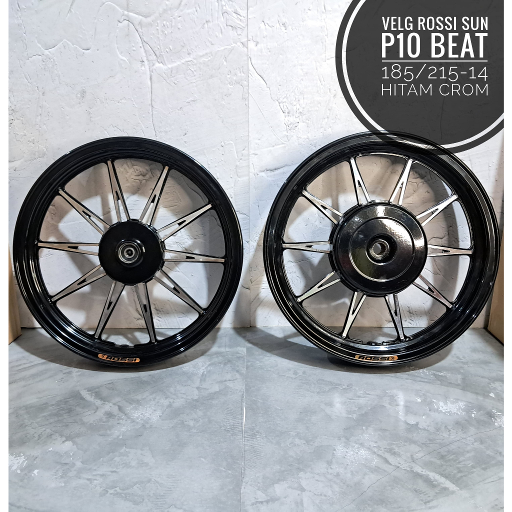 Jual velg Rossi P10 SUN Beat/Vario110/Scoopy Ring 14/ genio ring 14 ...