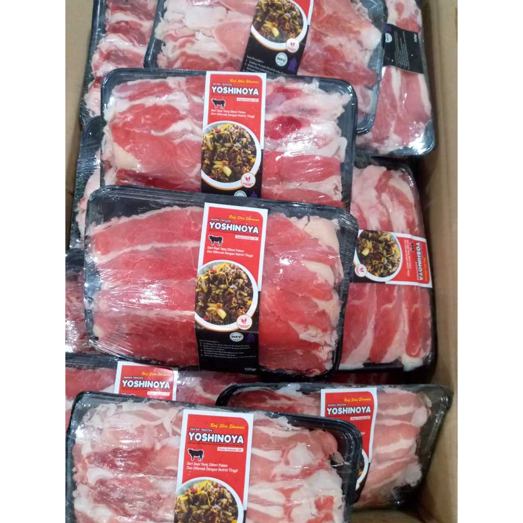 Jual beef slice yoshinoya 500gr | Shopee Indonesia