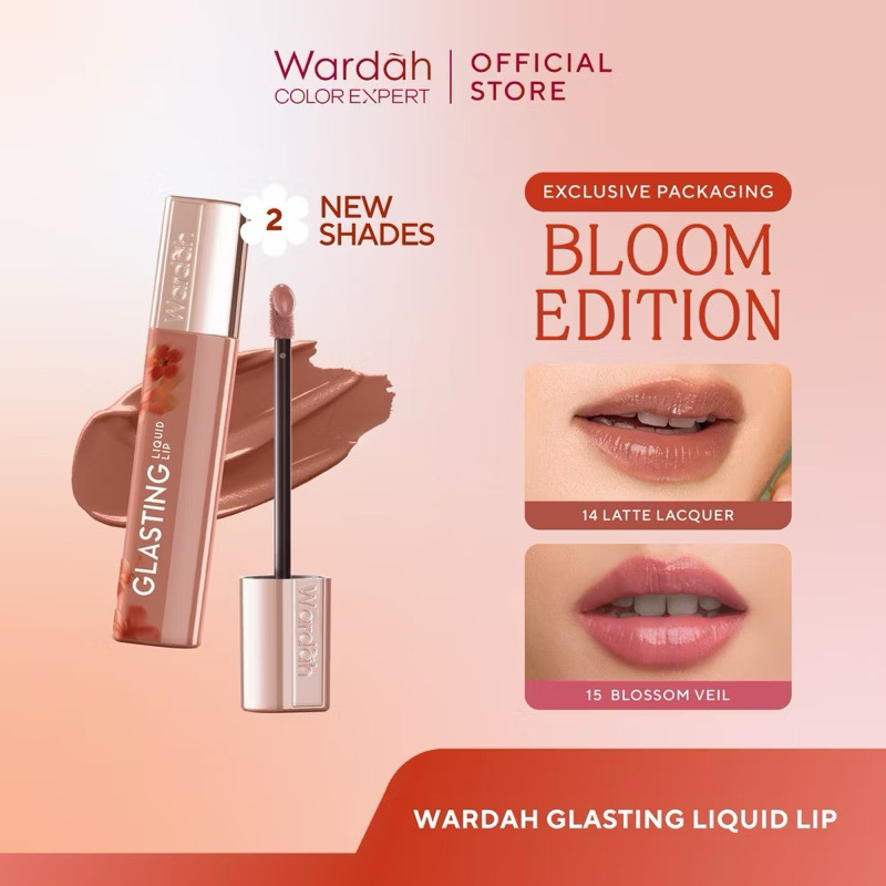 Jual Wardah NEW ! Glasting Liquid Lip - Hi-Pigmented Glass Color ...