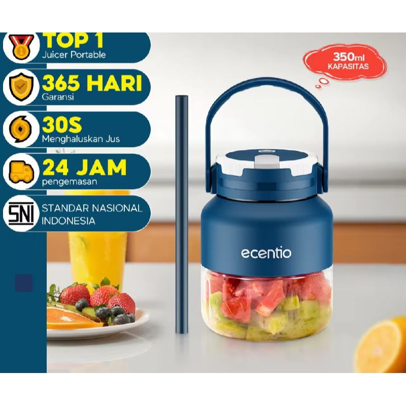 Jual Ecentio Juicer Portable Drink Bottle (500 ml). | Shopee Indonesia