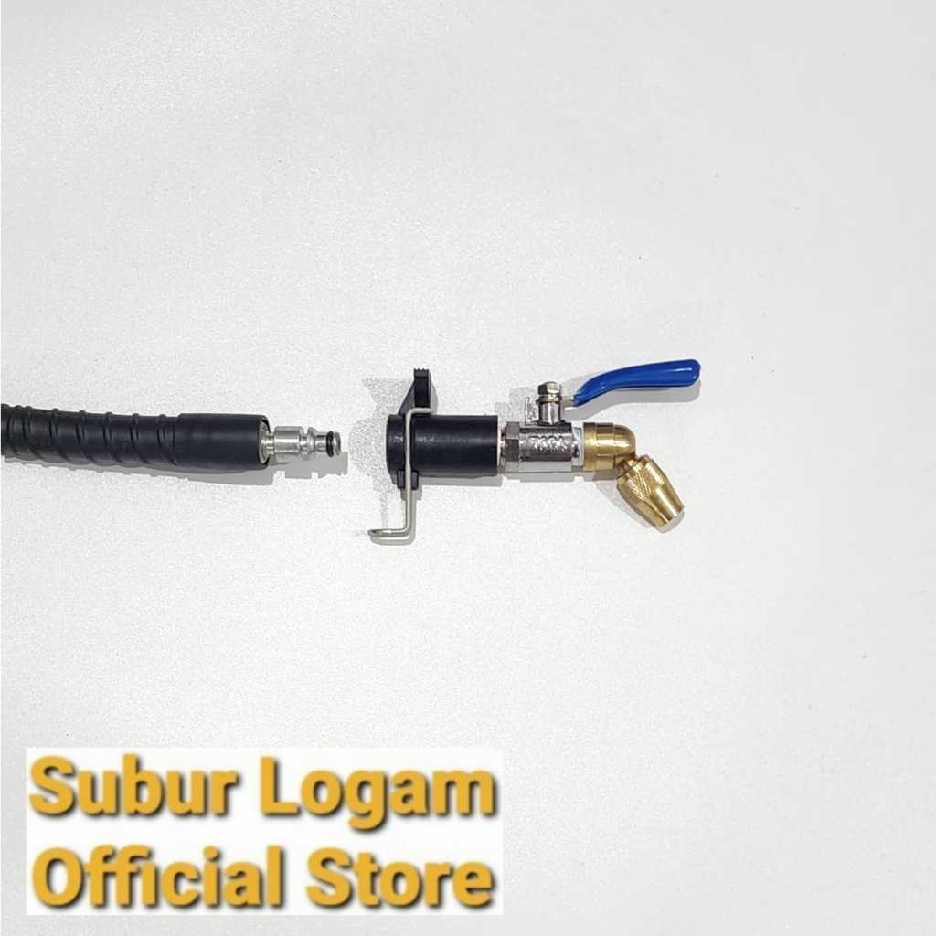 Jual Spuyer Nozzle + Keran Cuci AC Model Colok 8mm untuk Jet Cleaner ...
