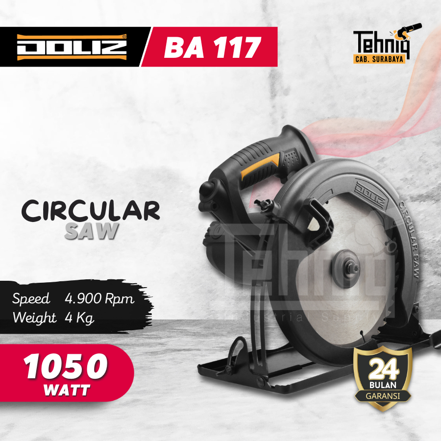 Jual Mesin Potong Kayu Circular Saw 7 Inch Doliz BA 117 | Shopee Indonesia