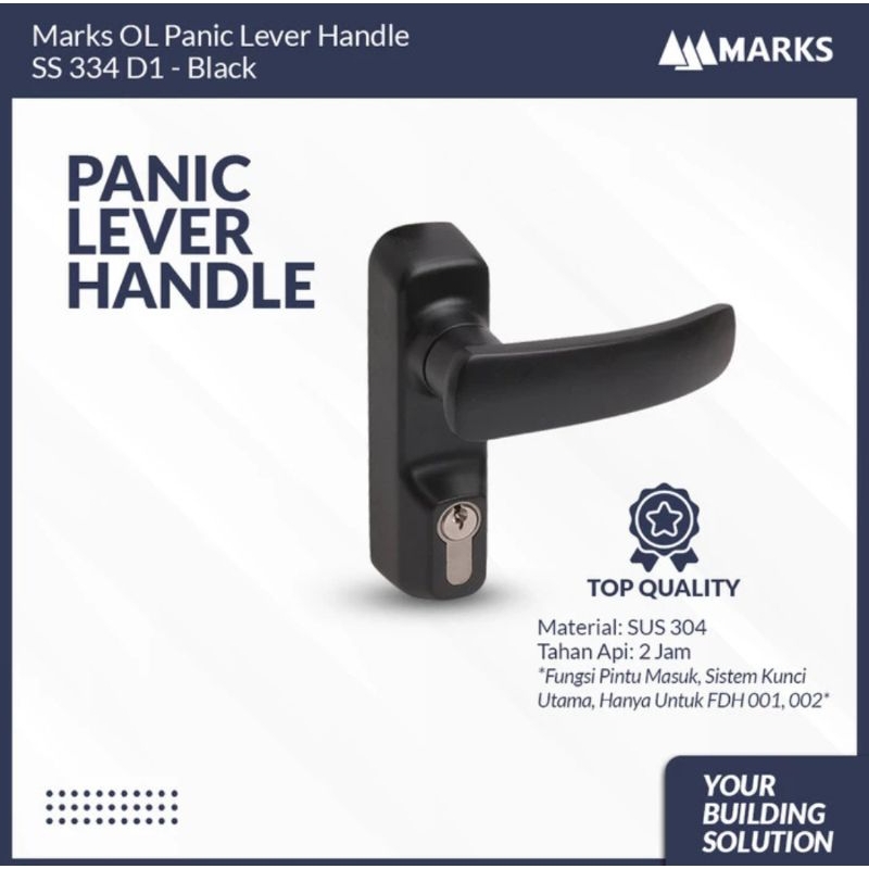 Jual MARKS FIRE DOOR HARDWAREPanic Handle FDH 003 - B | Shopee Indonesia