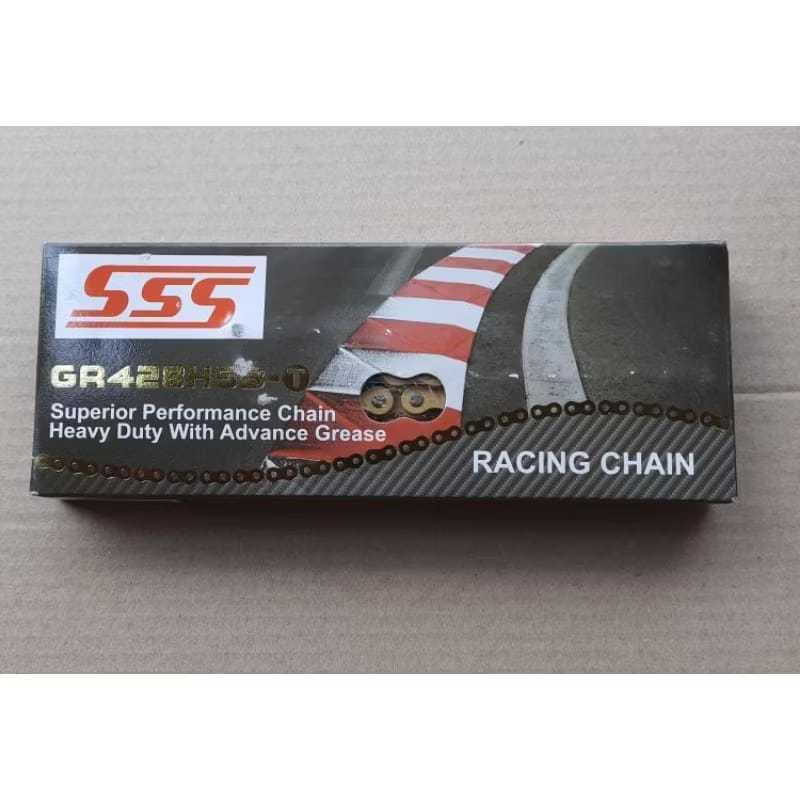 Jual RANTAI/CHAIN SSS RACING 520H HSB-T SERIES PANJANG 110L ORIGINAL ...