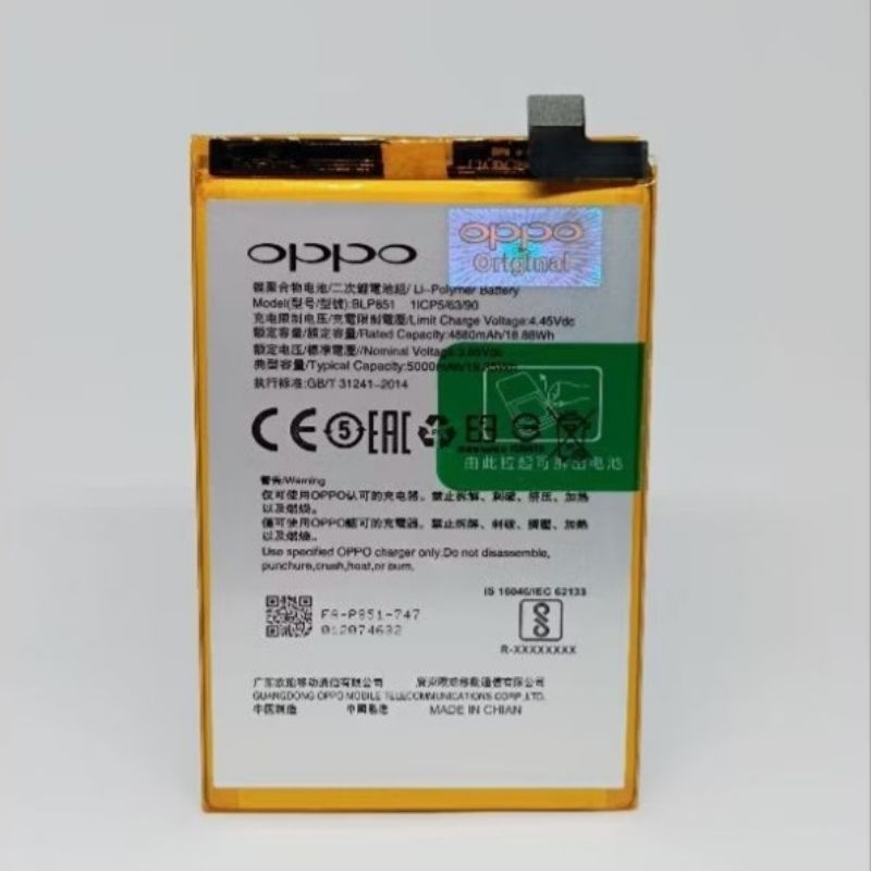 Jual Baterai Batre Battery OPPO Reno6 Lite CPH2365 ORIGONAL Model ...