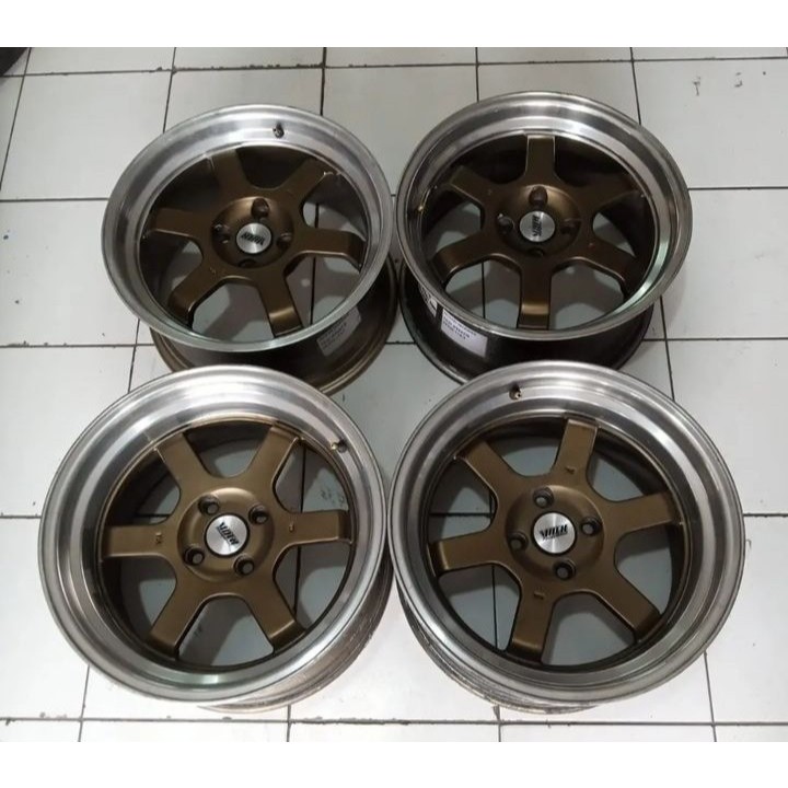 Jual Velg Mobil Second Racing Te37 Celong Ring 16 Lebar 8/9 Pcd 4x100 | Shopee Indonesia