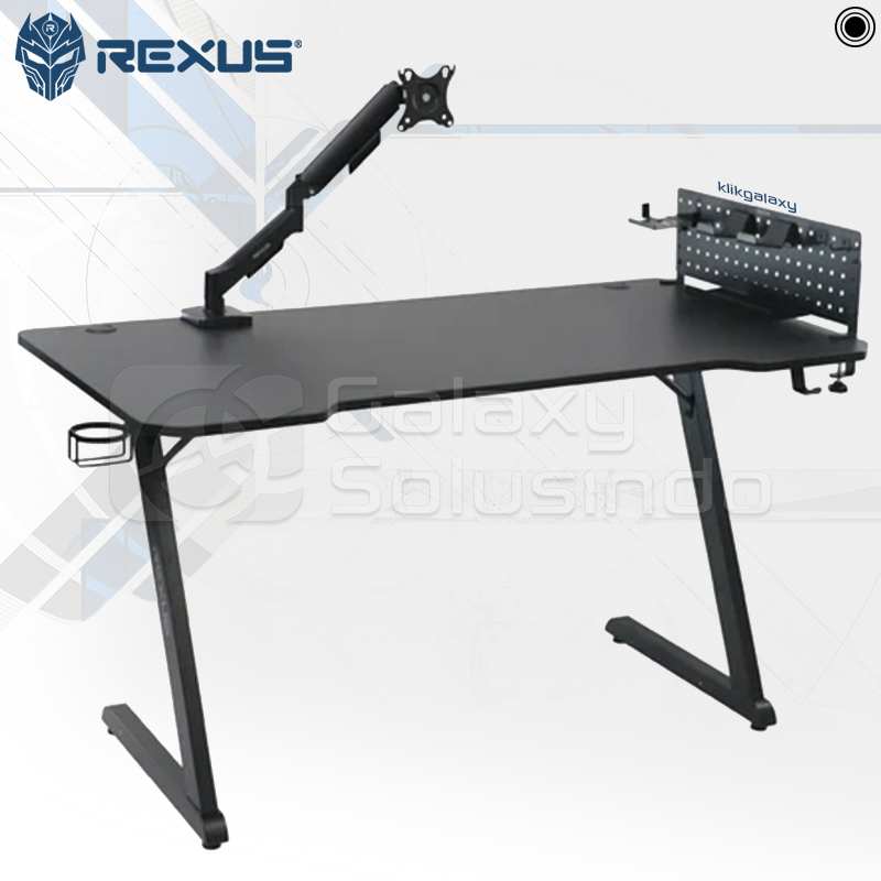 Jual Rexus Omni RXB-147 Bundle Gaming Gaming Desk - Include Pegboard ...
