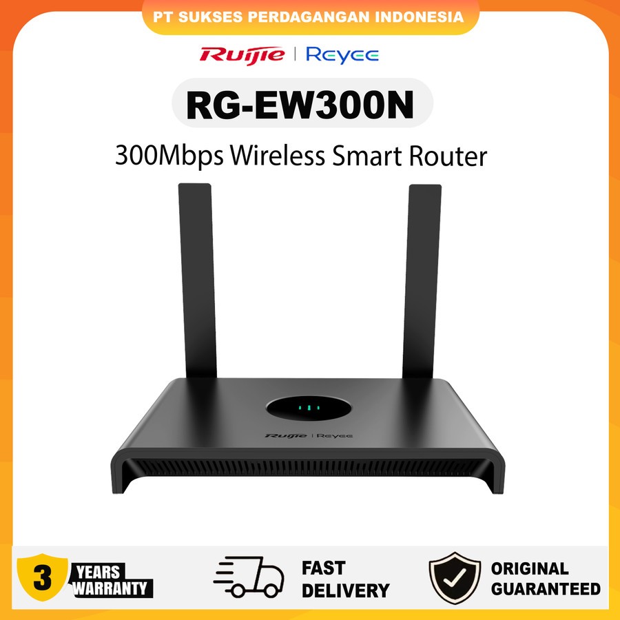 Jual RUIJIE REYEE RG-EW300N 300Mbps Wireless Smart Router | Shopee ...
