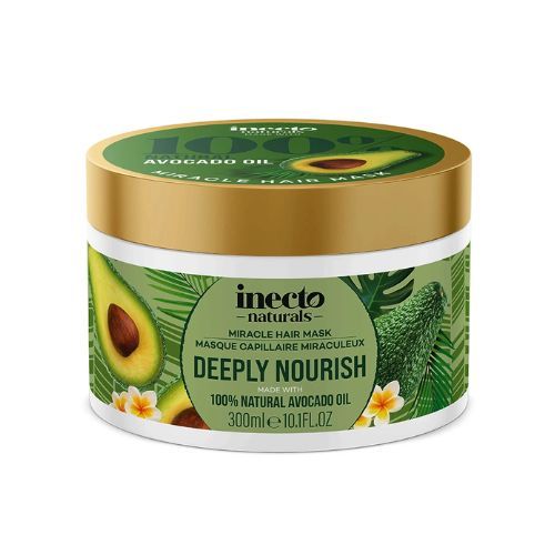 Jual Inecto Deeply Nourish Avocado Miracle Hair Mask 300Ml | Shopee ...