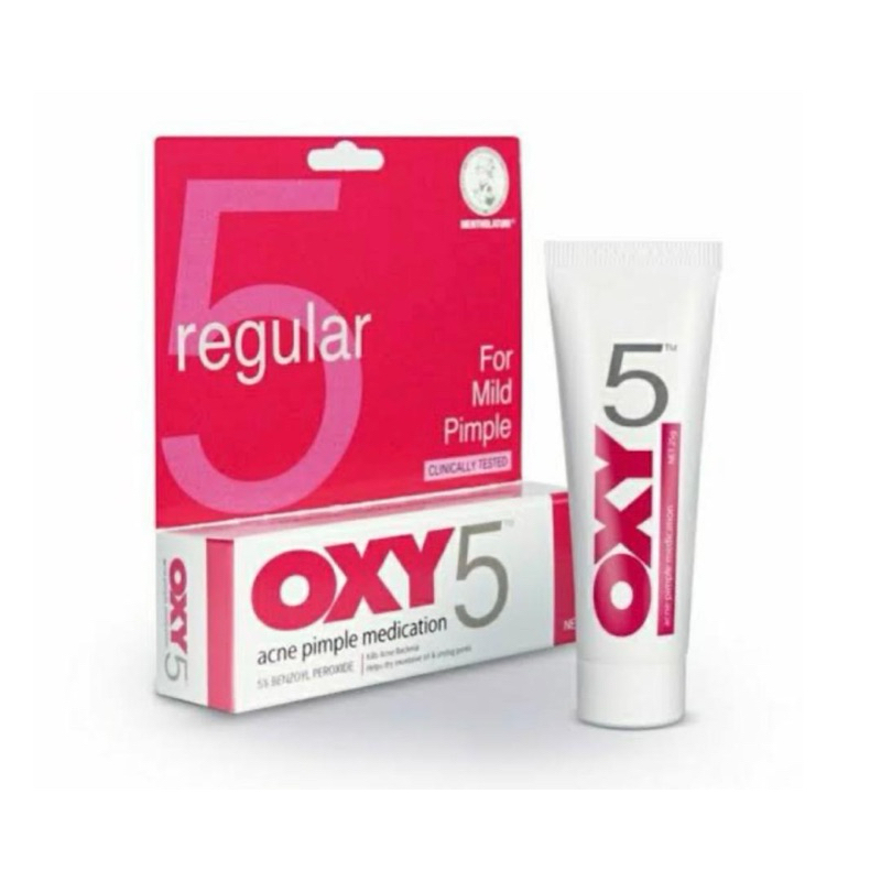 Jual OXY 5 ACNE PIMPLE MEDICATION 10GR | Shopee Indonesia