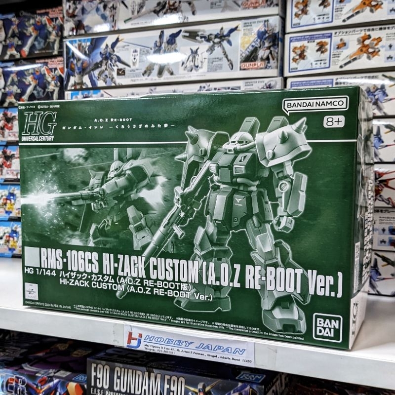 Jual HG RMS-106CS Hi-Zack Custom ( AOZ Re-Boot Ver ) | Shopee Indonesia