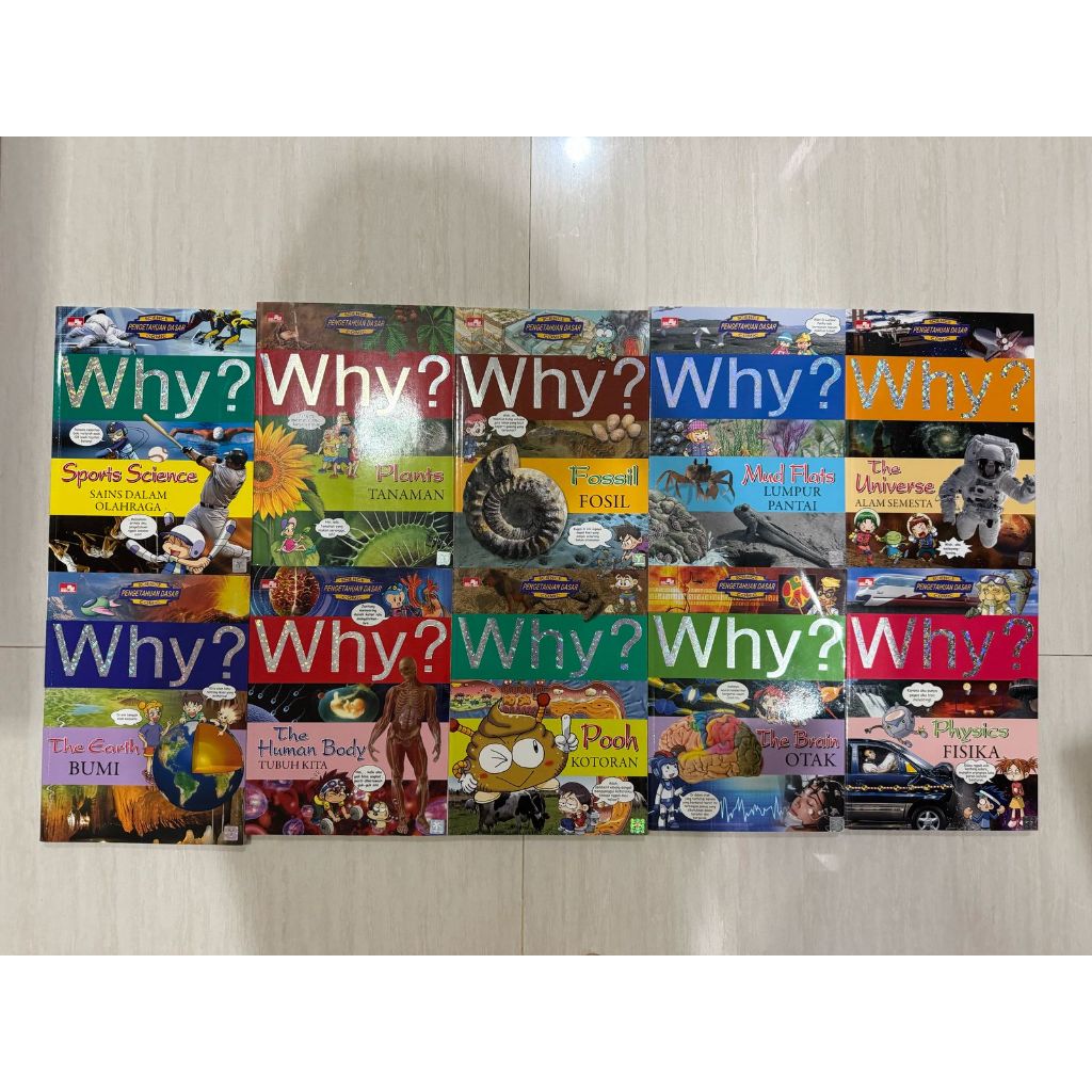 Jual Buku Why? Series Original, SECOND | Shopee Indonesia