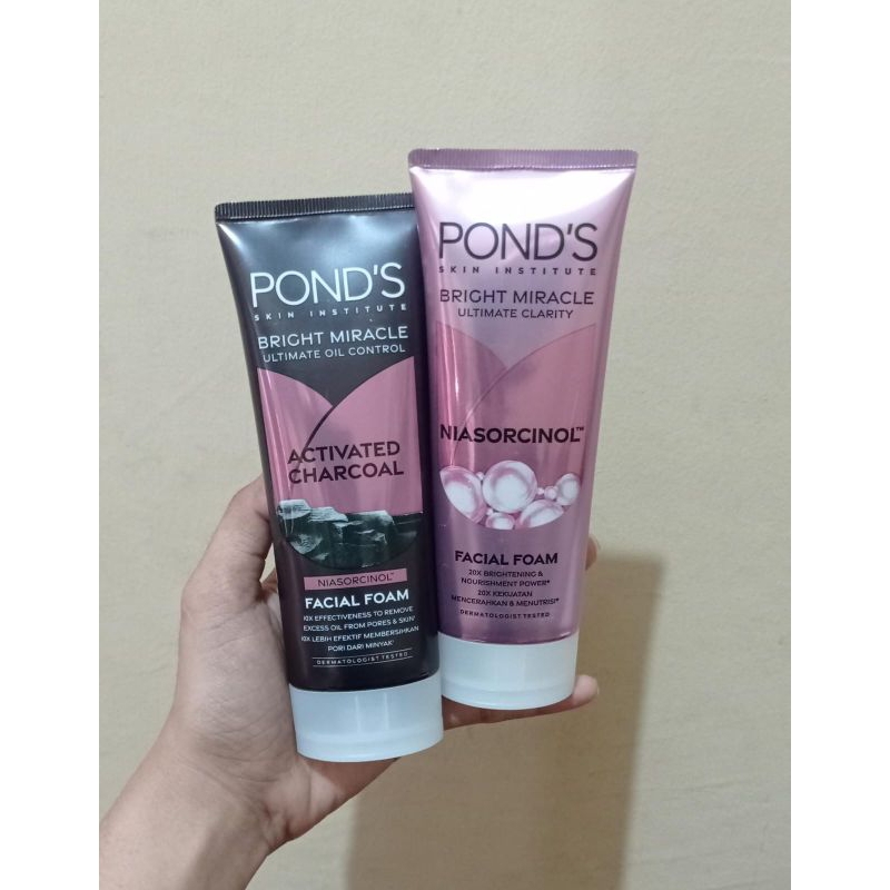 Jual Pond's Bright Miracle facial foam 100ml /Pond's Bright Miracle ...